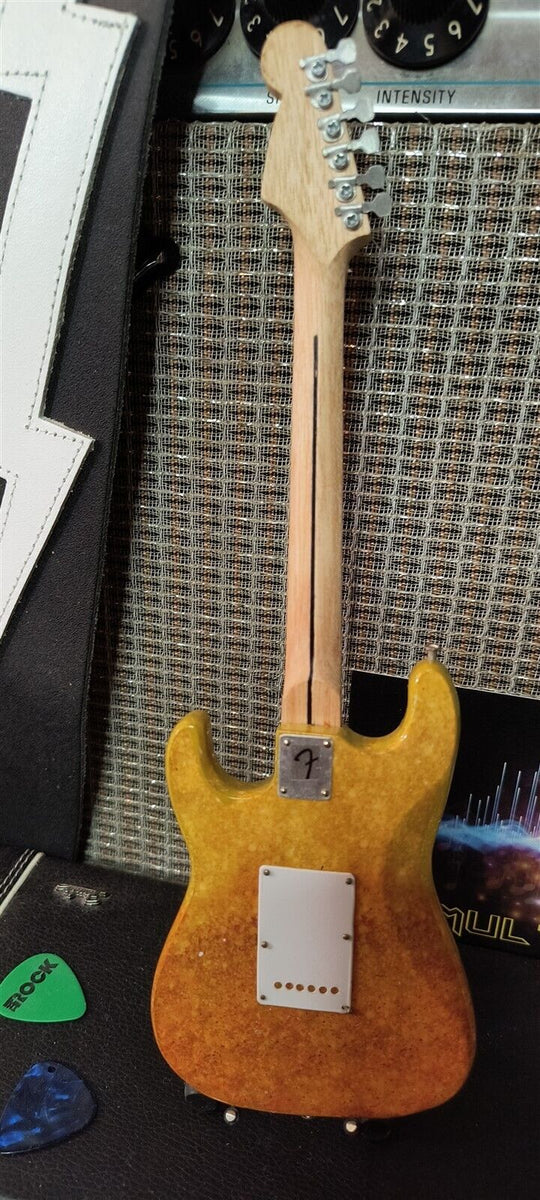 DAVID LOZEAU - Tree of Life Fender Strat 1:4 Scale Replica Guitar ~Axe ...