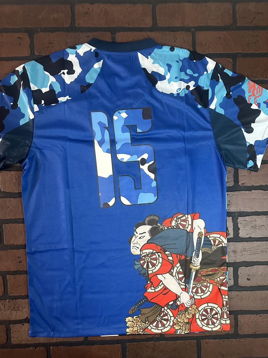 JAPAN 1990 World Cup National Team Headgear Classics Soccer Jersey ~Ne ...